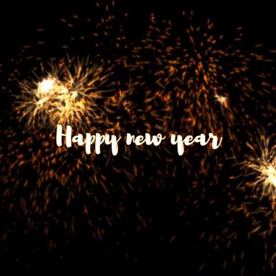 Customizable Happy New Year Countdown Style Photo Slideshow Video ...