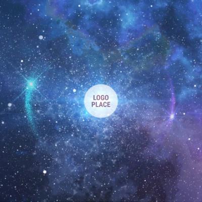 Customizable Logo Name Light Star Interstellar Intro Video Template by ...