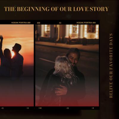 Customizable Love Slideshow Story Memories Anniversary Video Template ...