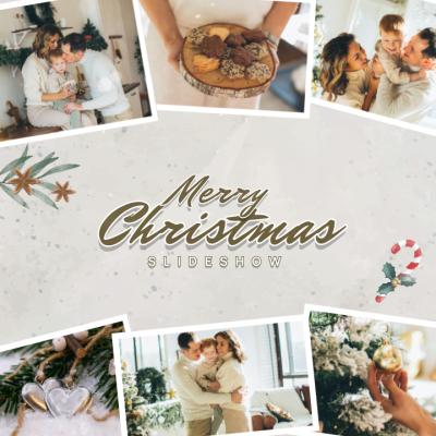 Customizable Merry Christmas Family Memory Photo Collage Greeting ...