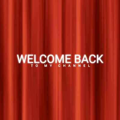 Customizable Open The Red Curtain Stage Welcome Back Art Talkshow ...