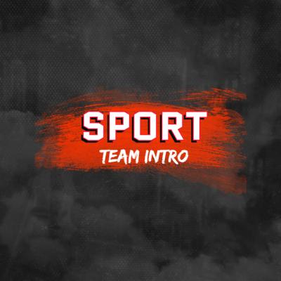 Customizable Red Sport Team Intro Video Template by FlexClip
