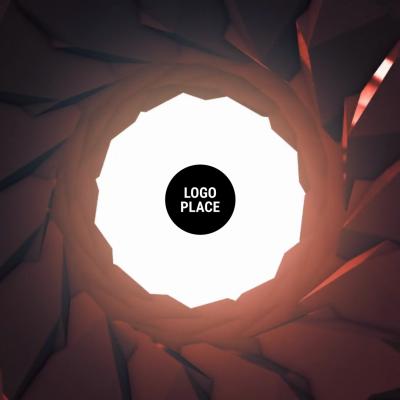 Customizable Solid Shape Abstract Intro Video Template by FlexClip