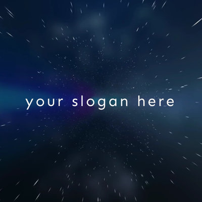 Plantilla de vídeo Space Company Intro personalizable de FlexClip