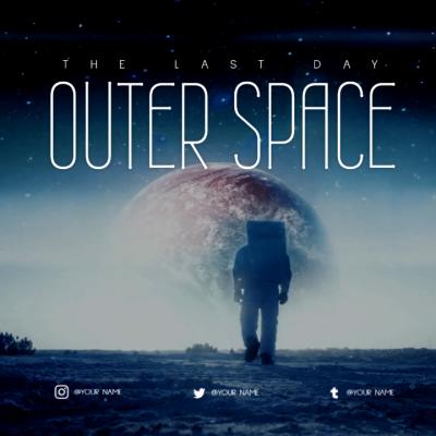 Customizable Star Fall Outer Space Astronaut Sci Fi Channel Intro Video ...