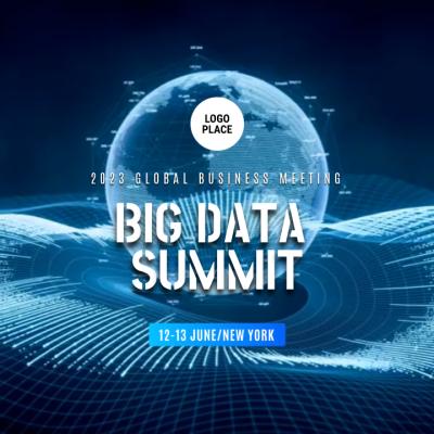 Customizable Technology Big Data Summit Business Event Promo Video ...