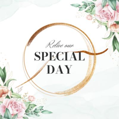 Customizable Wedding Love Anniversary Memories Slideshow Video Template ...