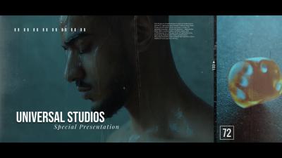 Customizable Suspense Movie Trailer Horror Film Filter Style Opening Credits Slideshow Video ...